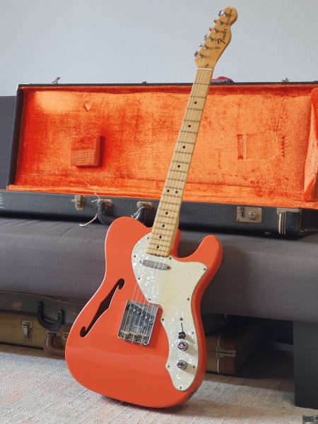 Joel's Vintage Guitars | Fender Telecaster Thinline 1971 'Salmon ...