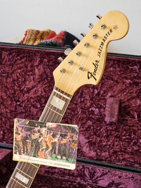 Joel's Vintage Guitars | Fender Jazzmaster 1968 Sunburst Block Inlays w ...