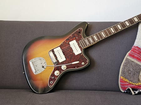 Joel's Vintage Guitars | Fender Jazzmaster 1968 Sunburst Block Inlays w ...
