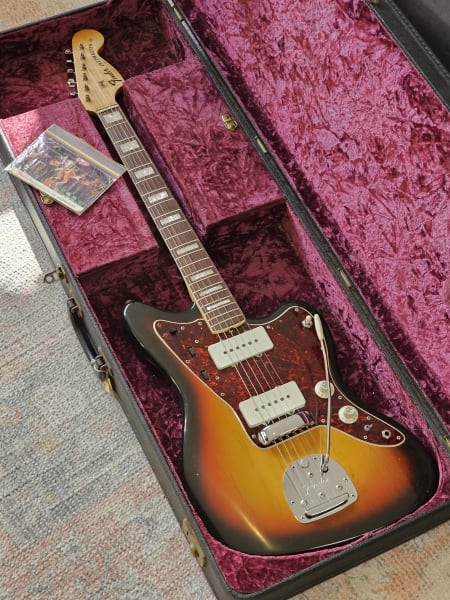 Joel's Vintage Guitars | Fender Jazzmaster 1968 Sunburst Block Inlays w ...