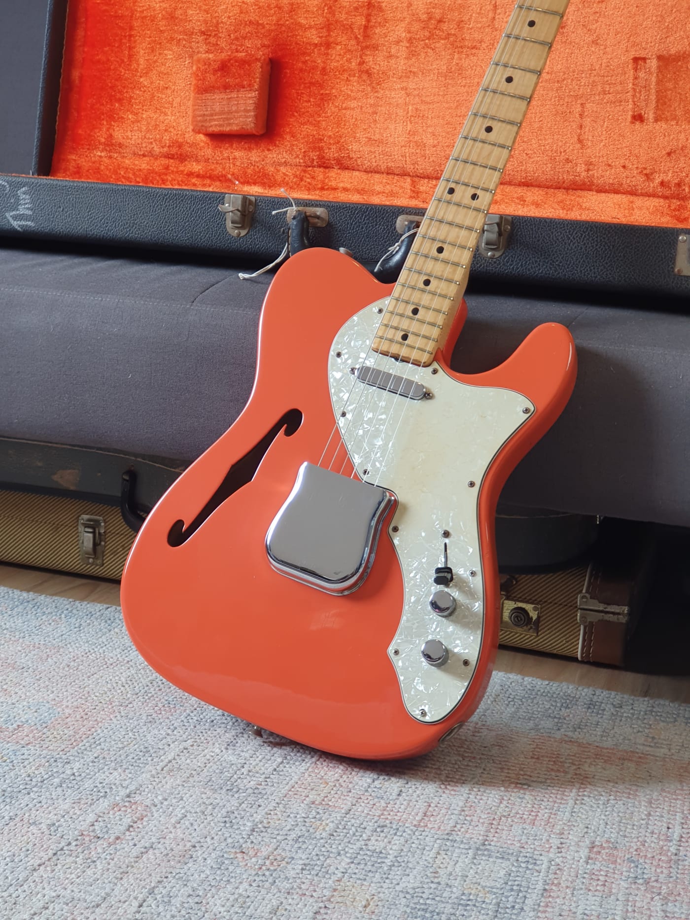 Joel's Vintage Guitars | Fender Telecaster Thinline 1971 'Salmon ...