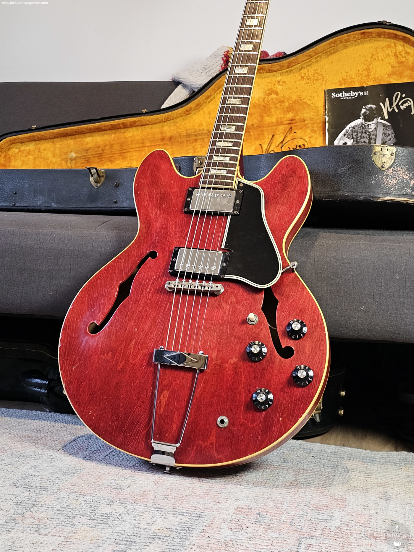 Joel's Vintage Guitars | Gibson ES 335TDC 1967 Cherry - Kirk Pengilly ...
