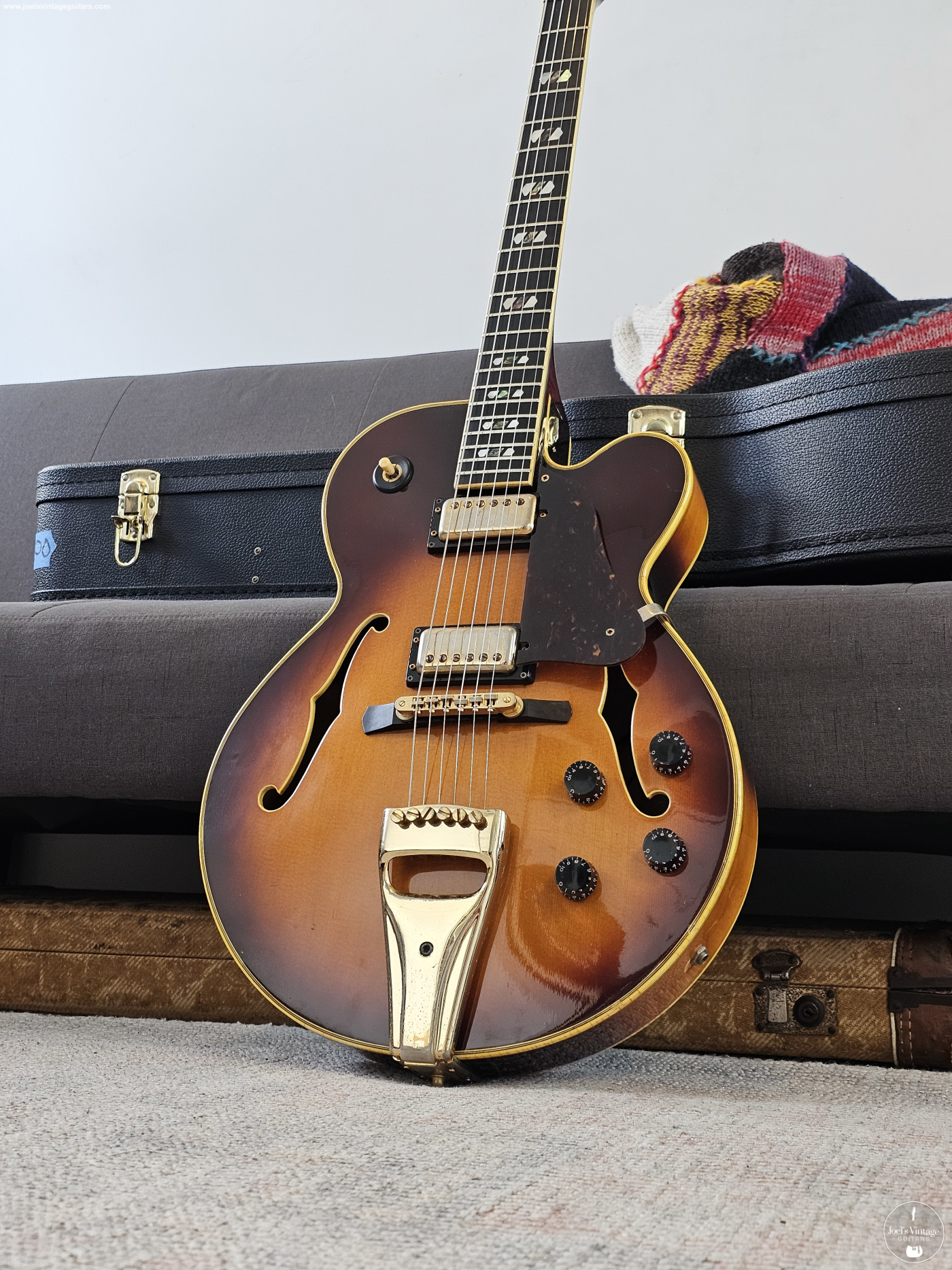 Joel's Vintage Guitars | Greco SW1200 Archtop Sunburst