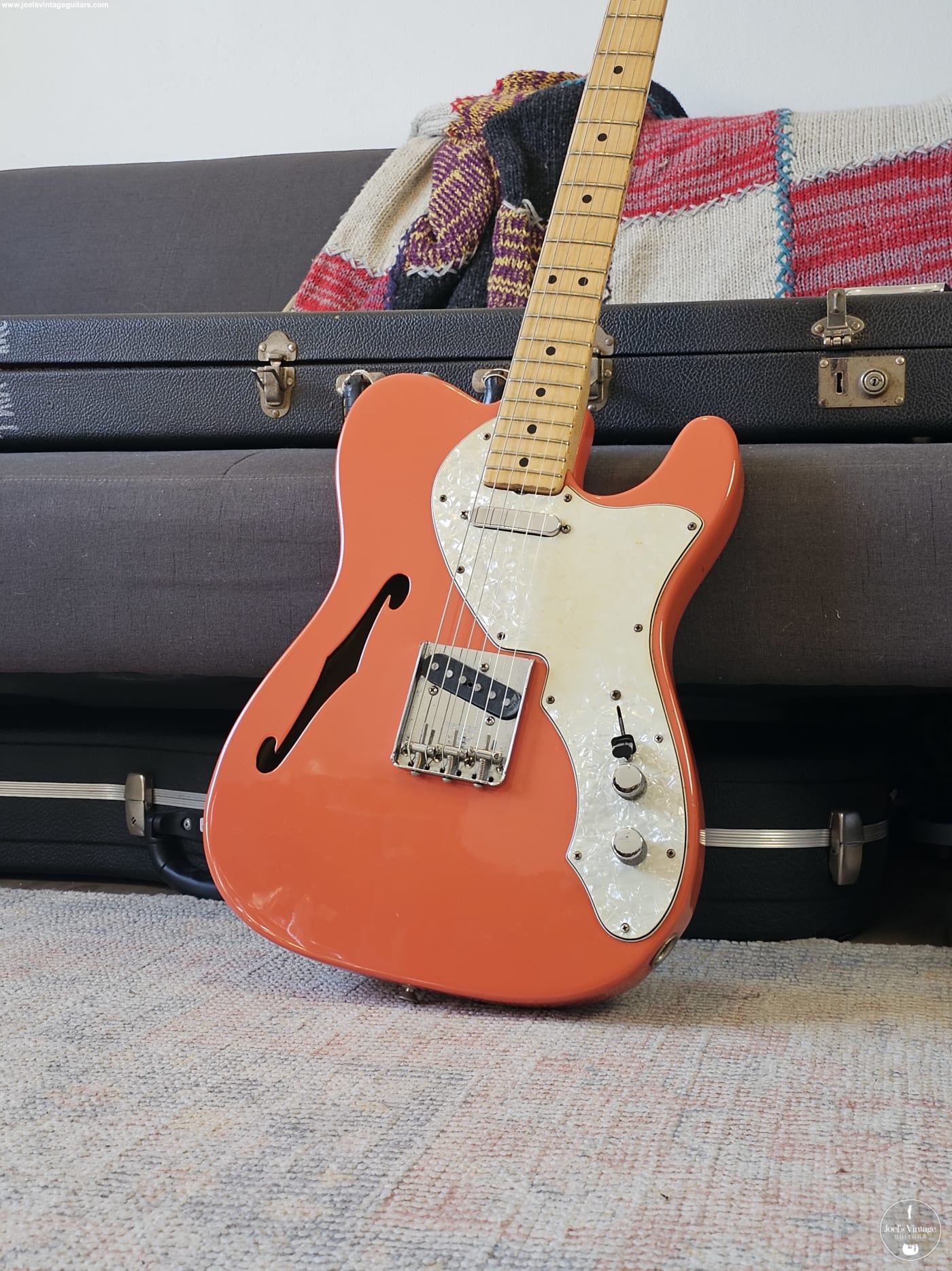Joel's Vintage Guitars | Fender Telecaster Thinline 1971 'Salmon ...