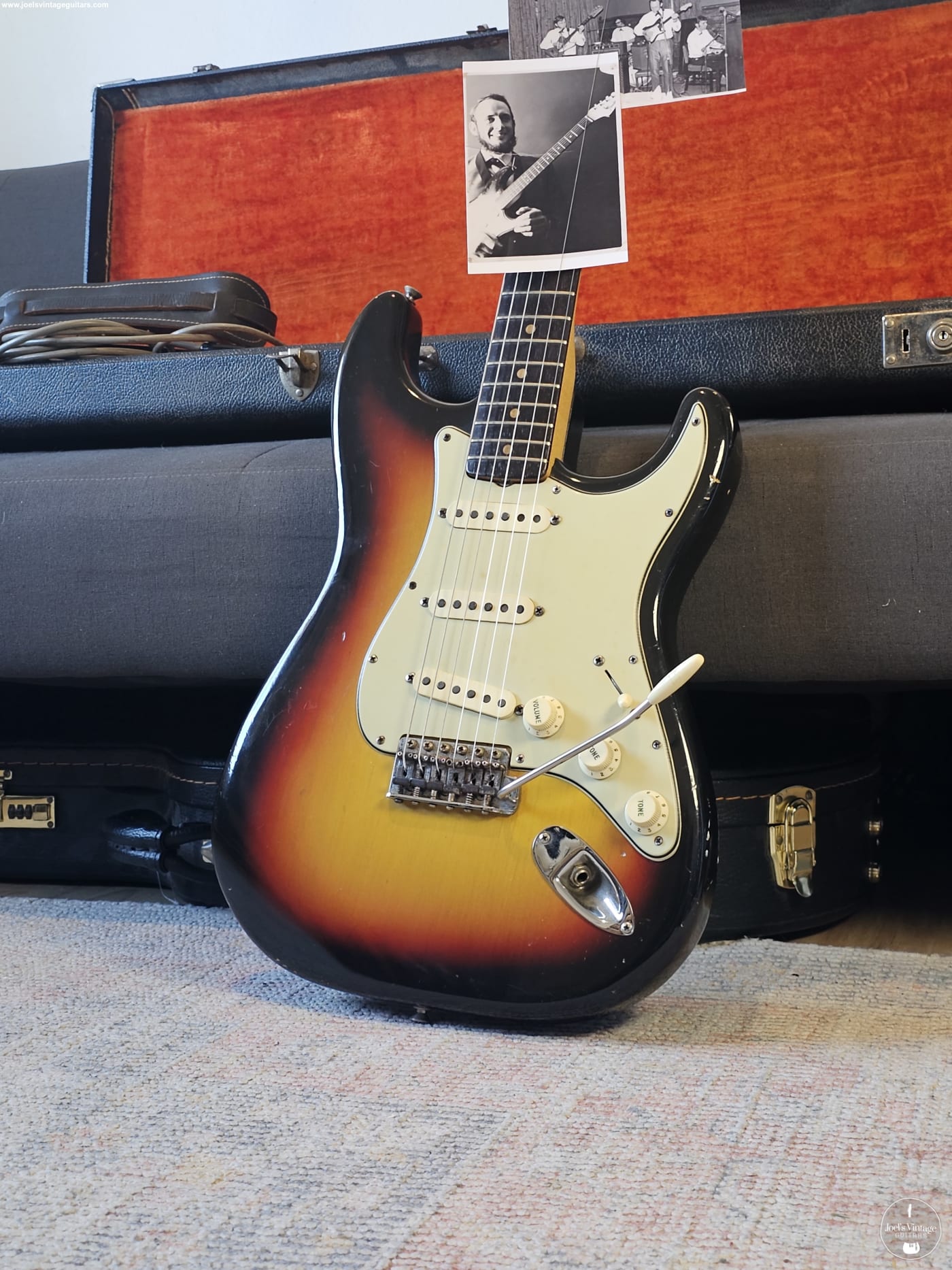 Joel's Vintage Guitars | Fender Stratocaster 1964 Transition Logo ...