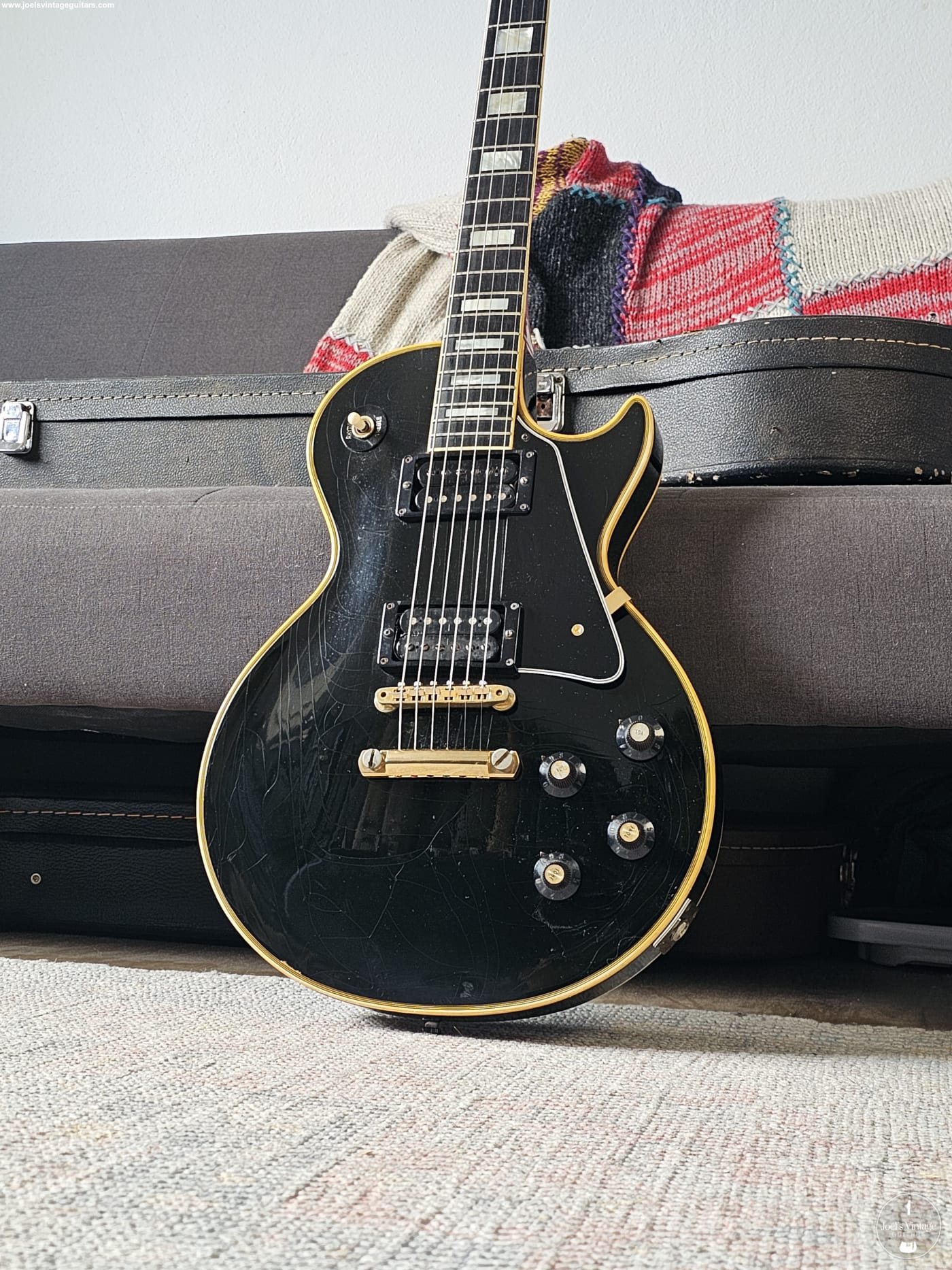 Joel's Vintage Guitars | Gibson Les Paul Custom 1969 Black