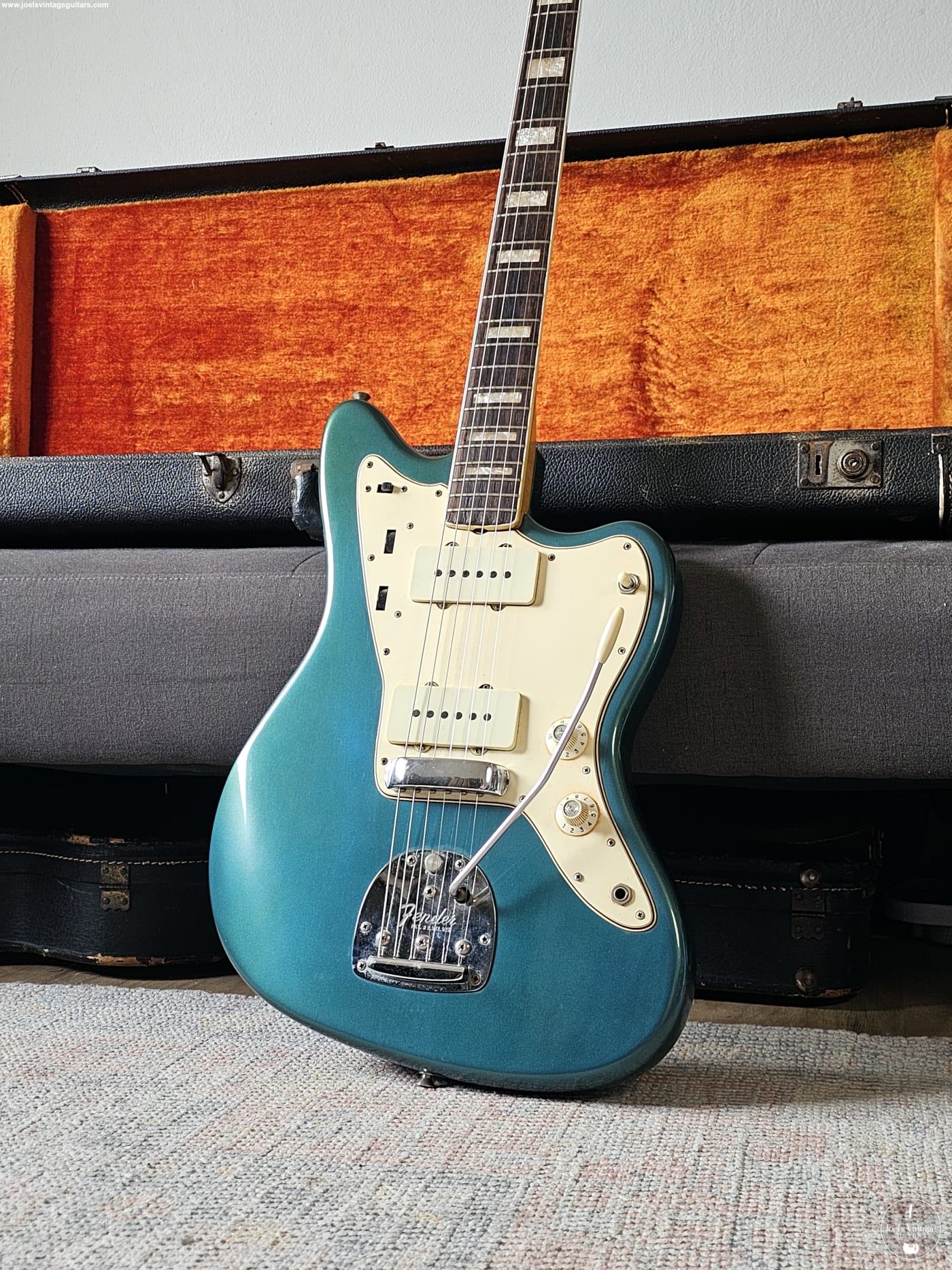 Joel's Vintage Guitars | Fender Jazzmaster 1966 Ocean Turquoise ...