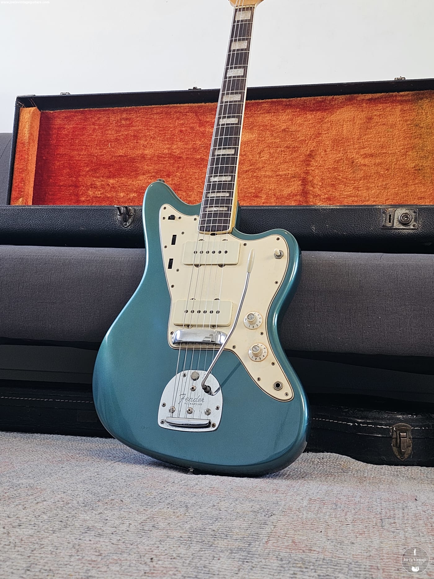 Joel's Vintage Guitars | Fender Jazzmaster 1966 Ocean Turquoise ...