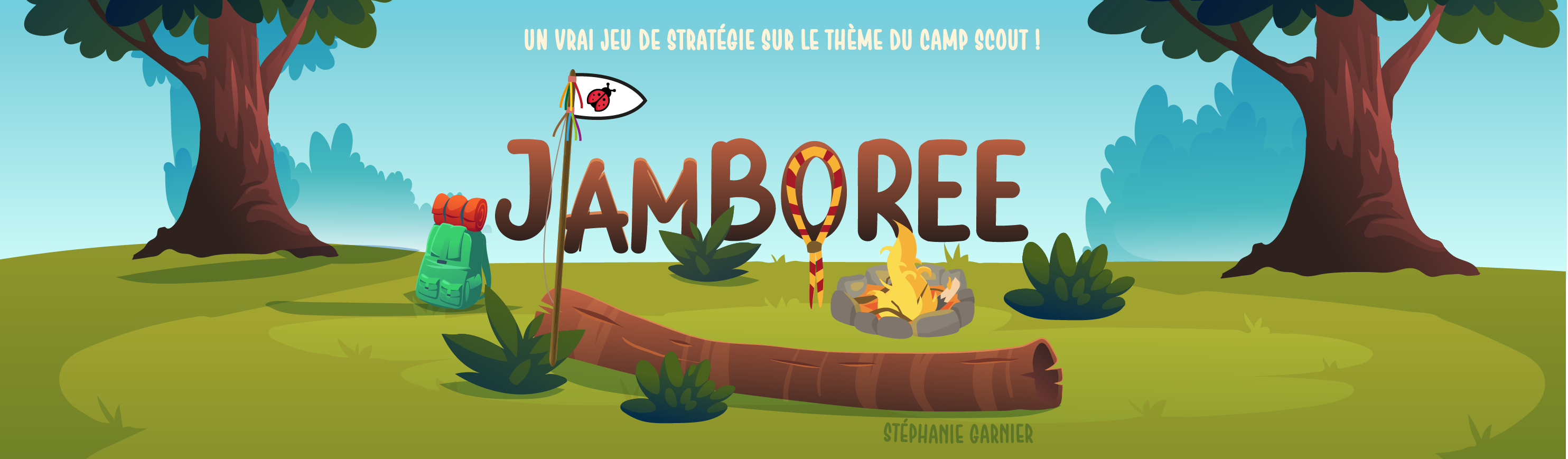 JAMBOREE : un vrai jeu de stratégie sur le thème du camp scout
