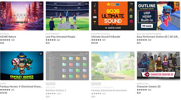 PublisherSale | Unity AssetStore Price down information
