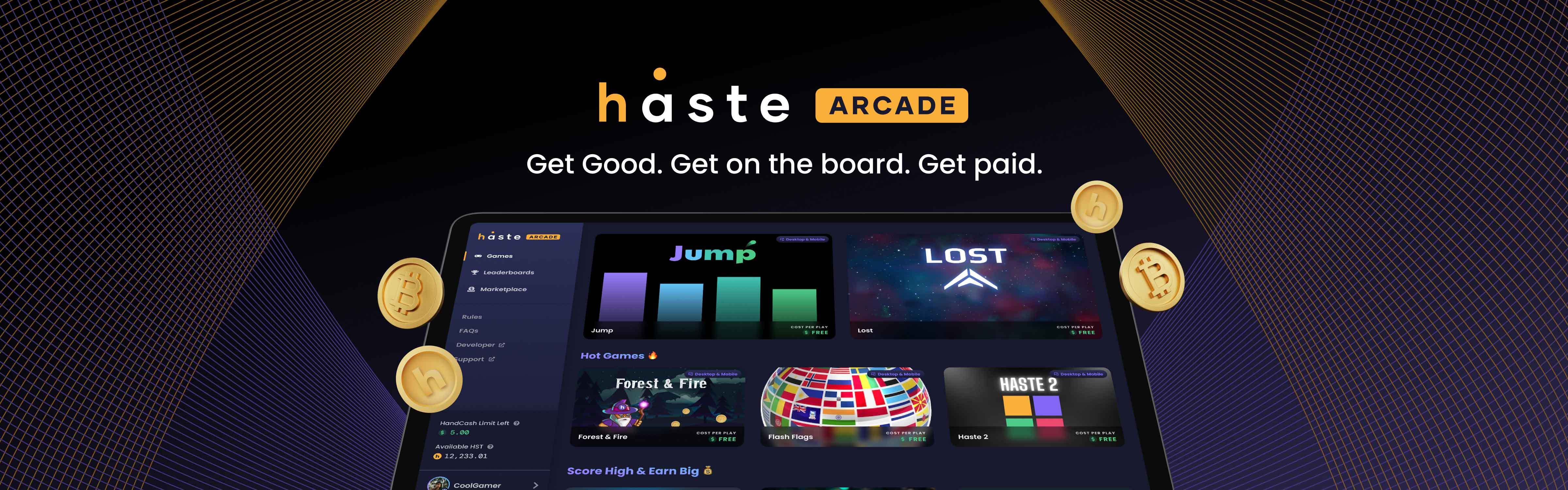 HandCash App Gallery | Haste Arcade