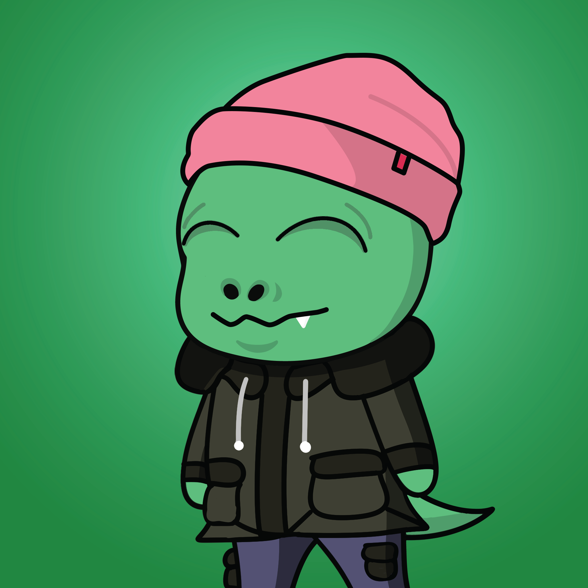 Gator #627 - Gator Gang #627 - tofuNFT.com