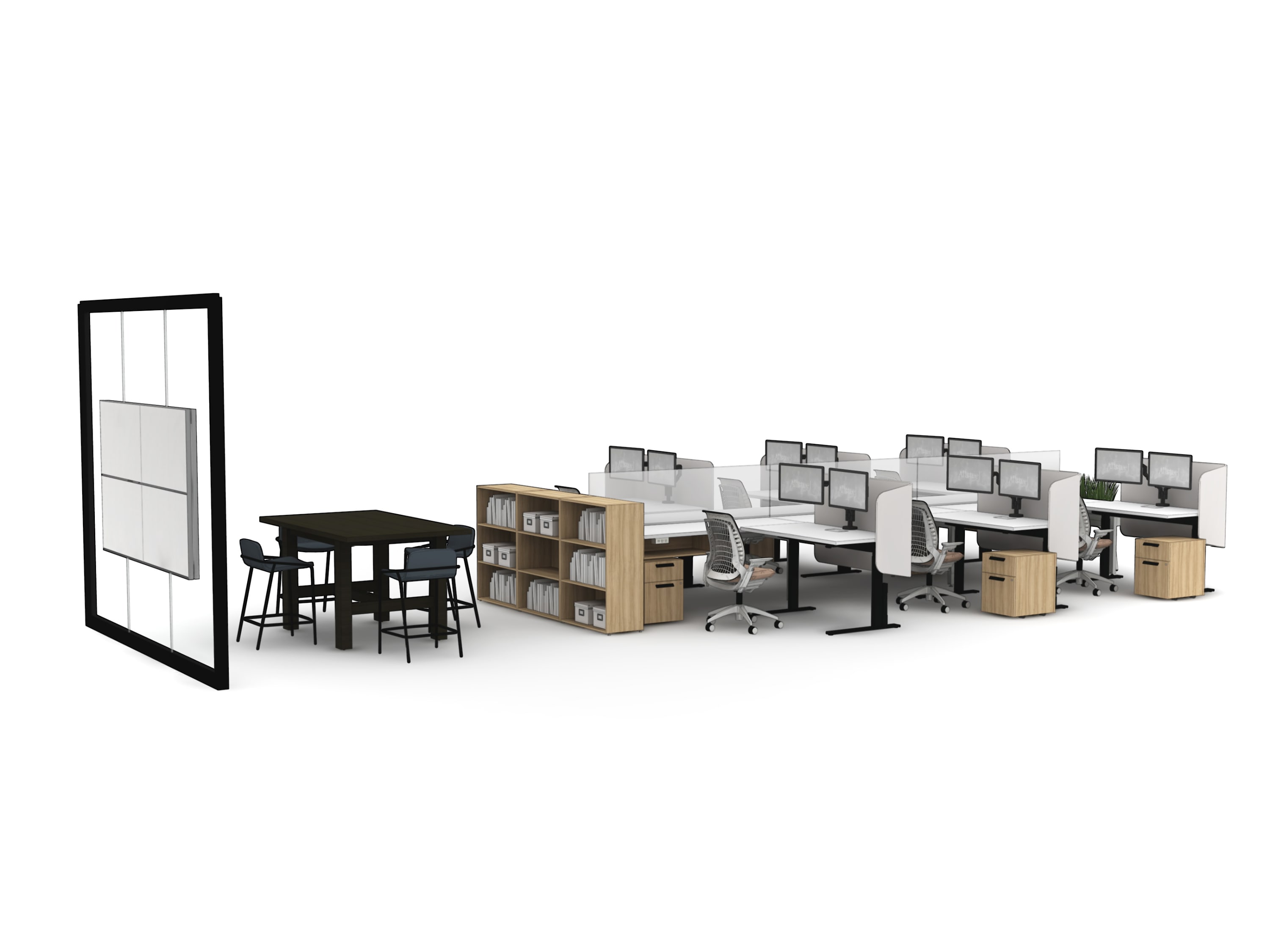 Gunlocke Letchworth Tables | Allsteel