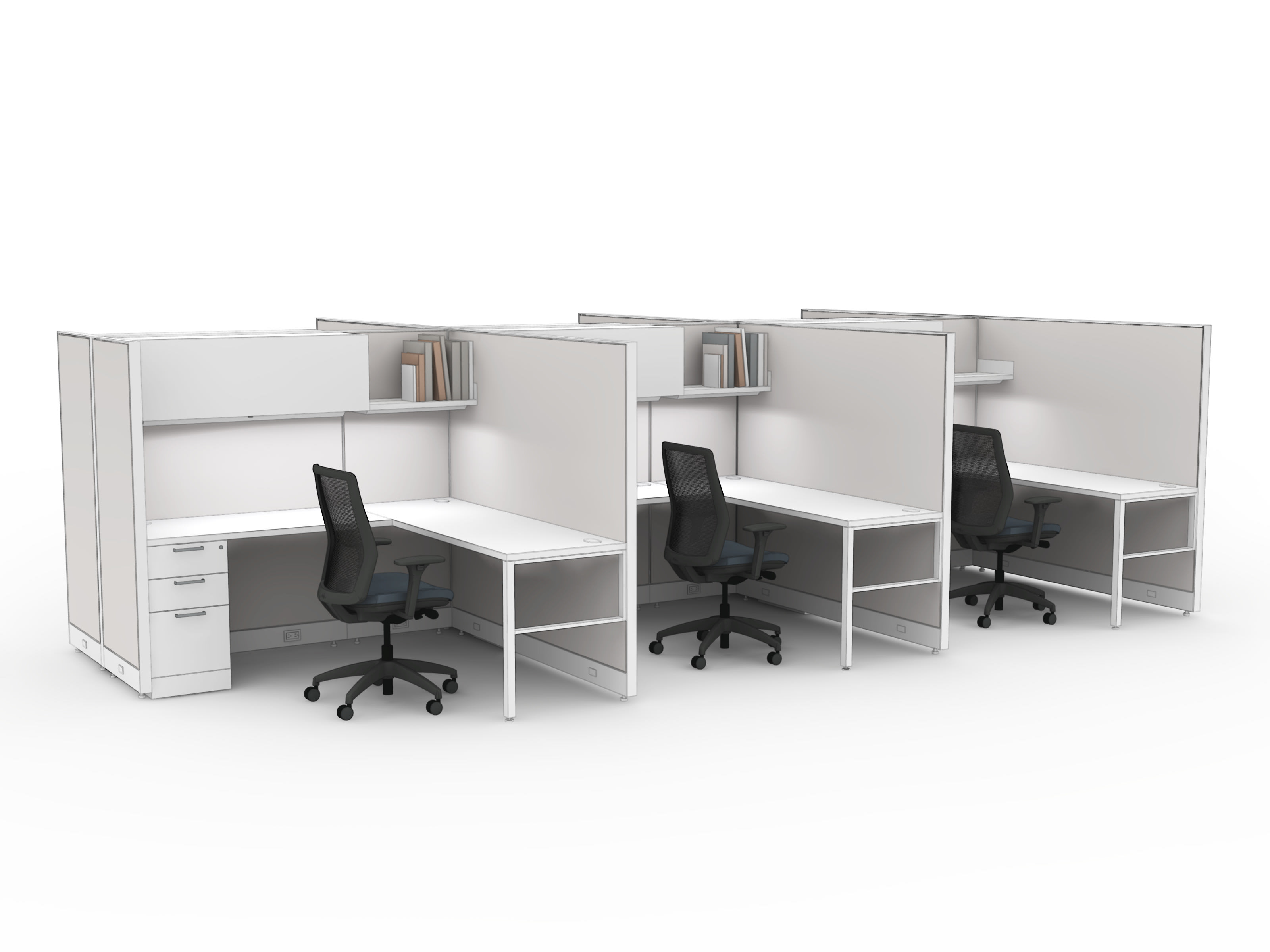 Optimize Panels, Worksurfaces, Storage | Allsteel