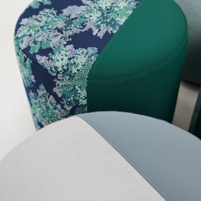 Two-Third Lounge Seating and Tables | Allsteel