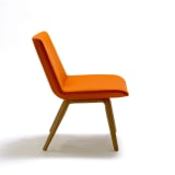 November Guest Chair - Wood Base