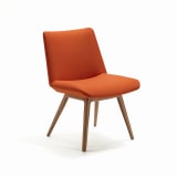 November Guest Chair with Wood Base