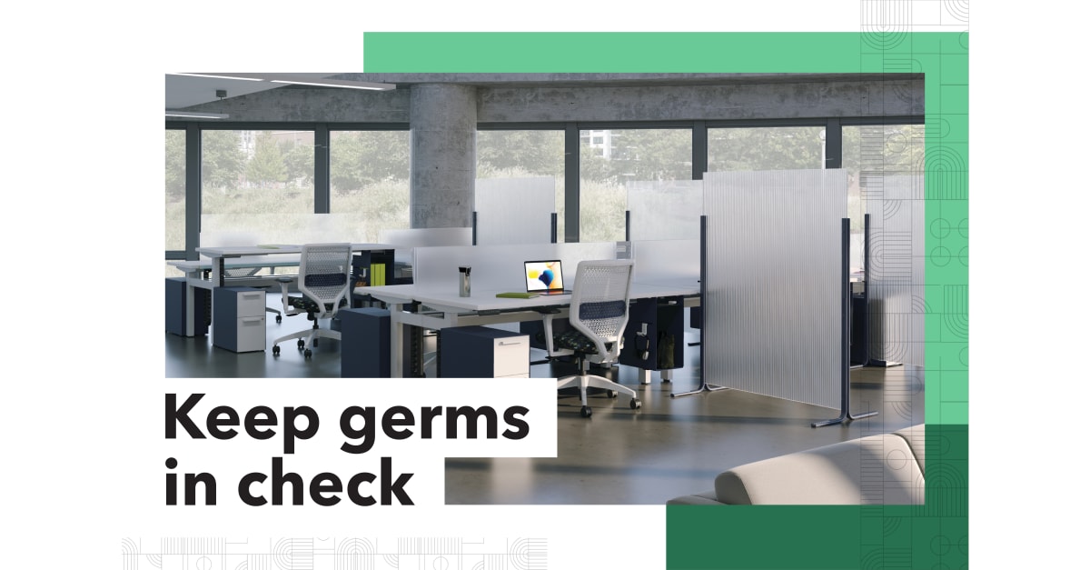 Keep Germs in Check With the Right Workspace Setup | HON Office Furniture