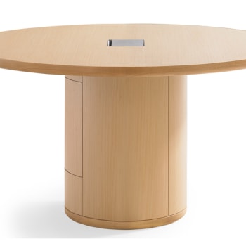 Linea Round Conference Table