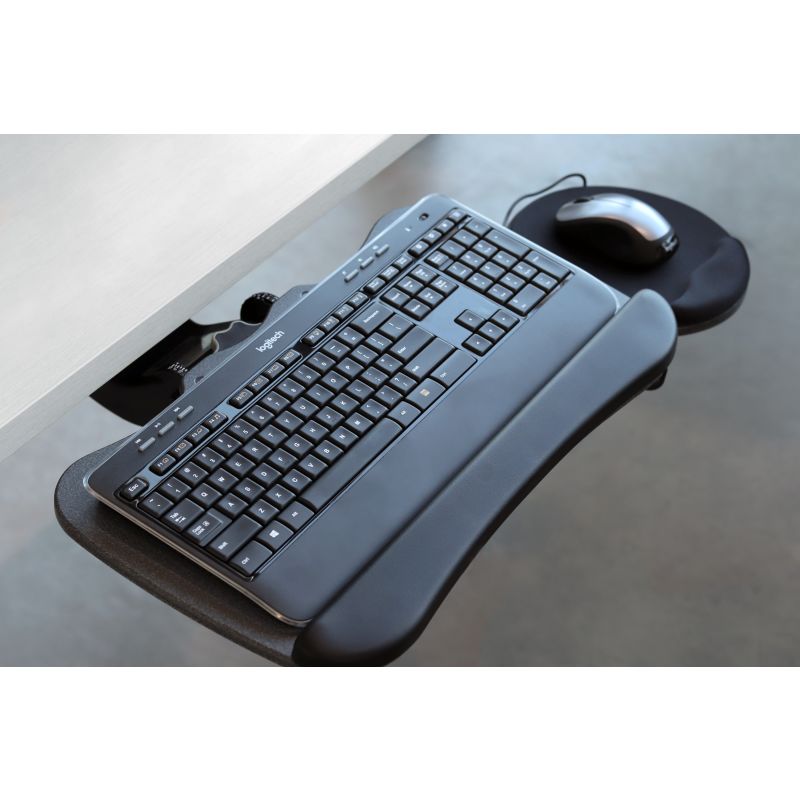 Articulating Keyboard Support with 21" Track | Accessories | Allsteel