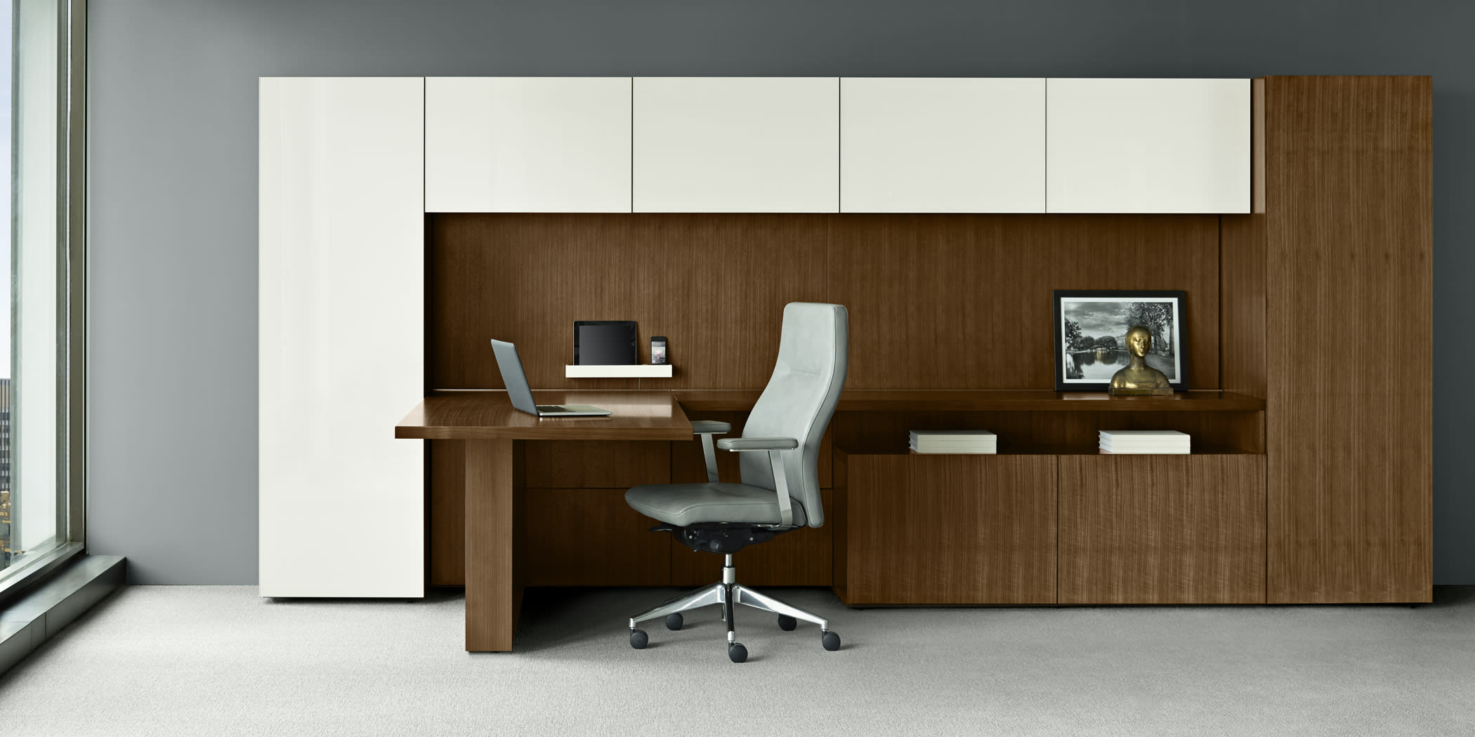 Gunlocke Credentials Executive Desking | Allsteel