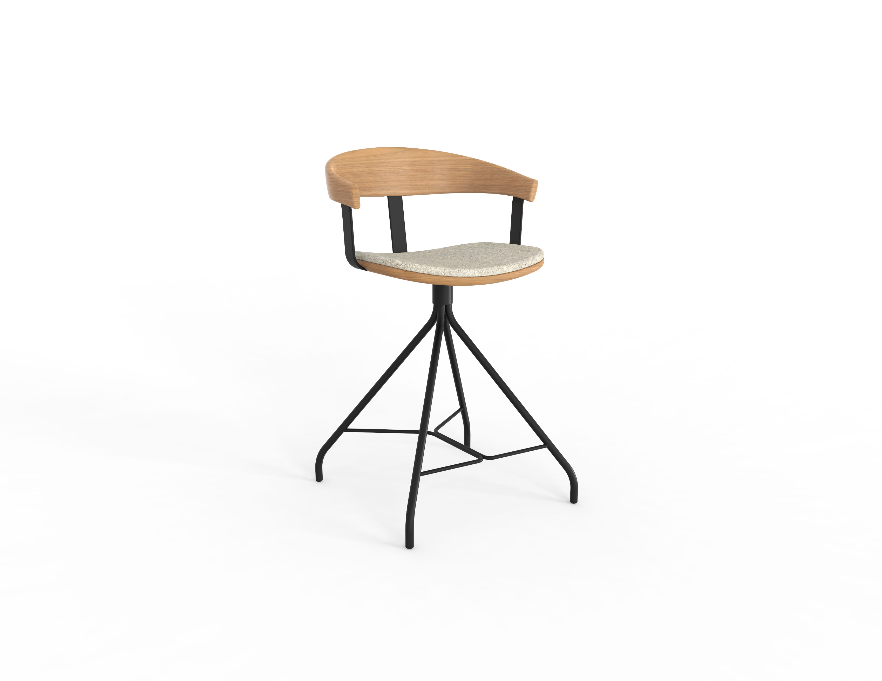 Essens Stool with Back