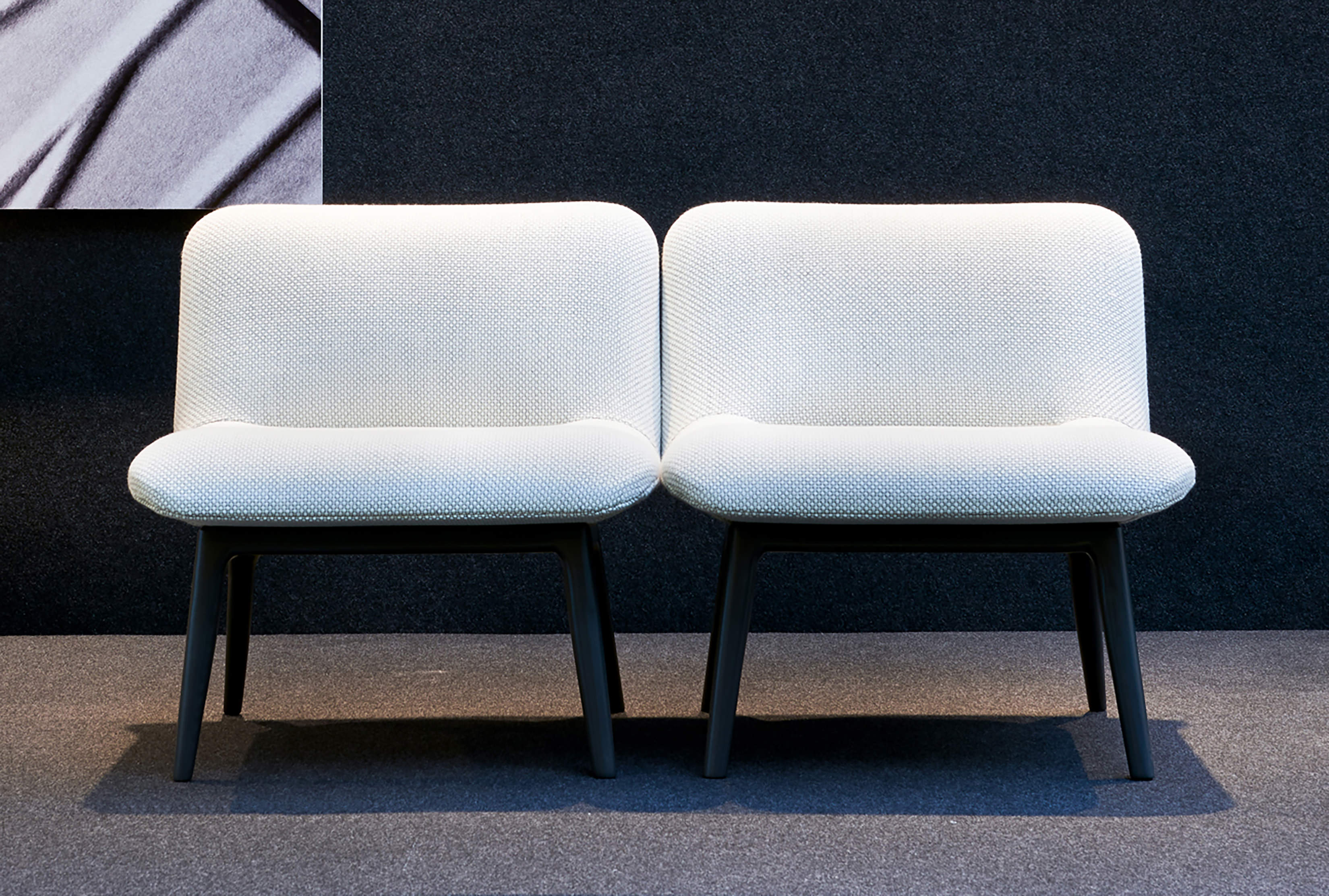 November Lounge Chair - Wood Base