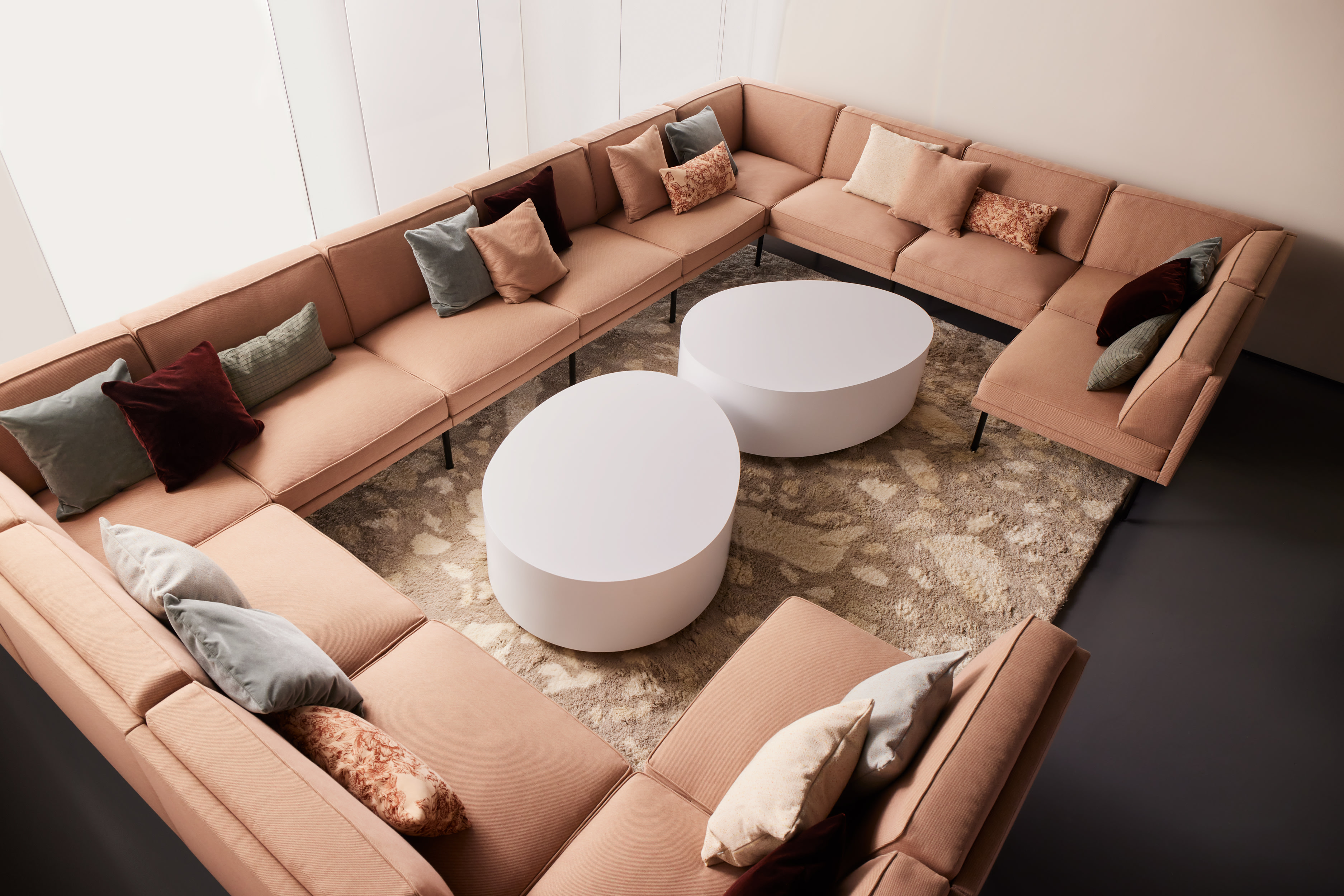 Oval Egg Coffee Table