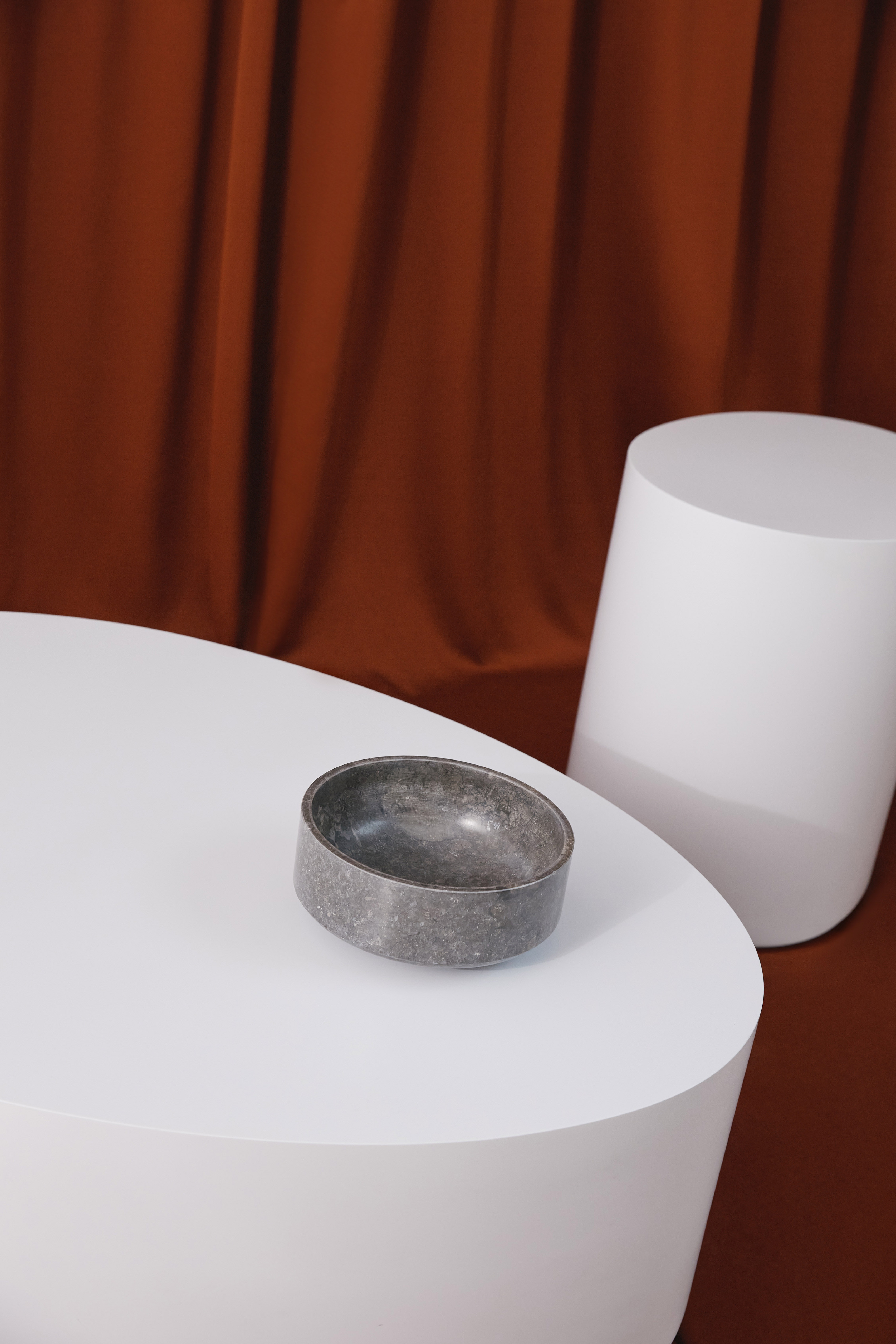 Oval Egg Coffee Table