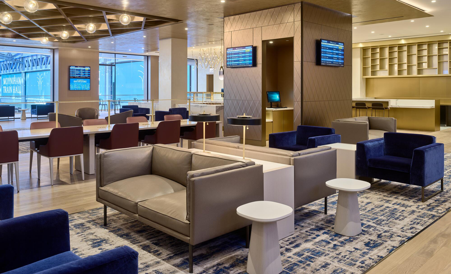 Project Feature: Transport Lounge at Moynihan Hall, Penn Station | HBF ...