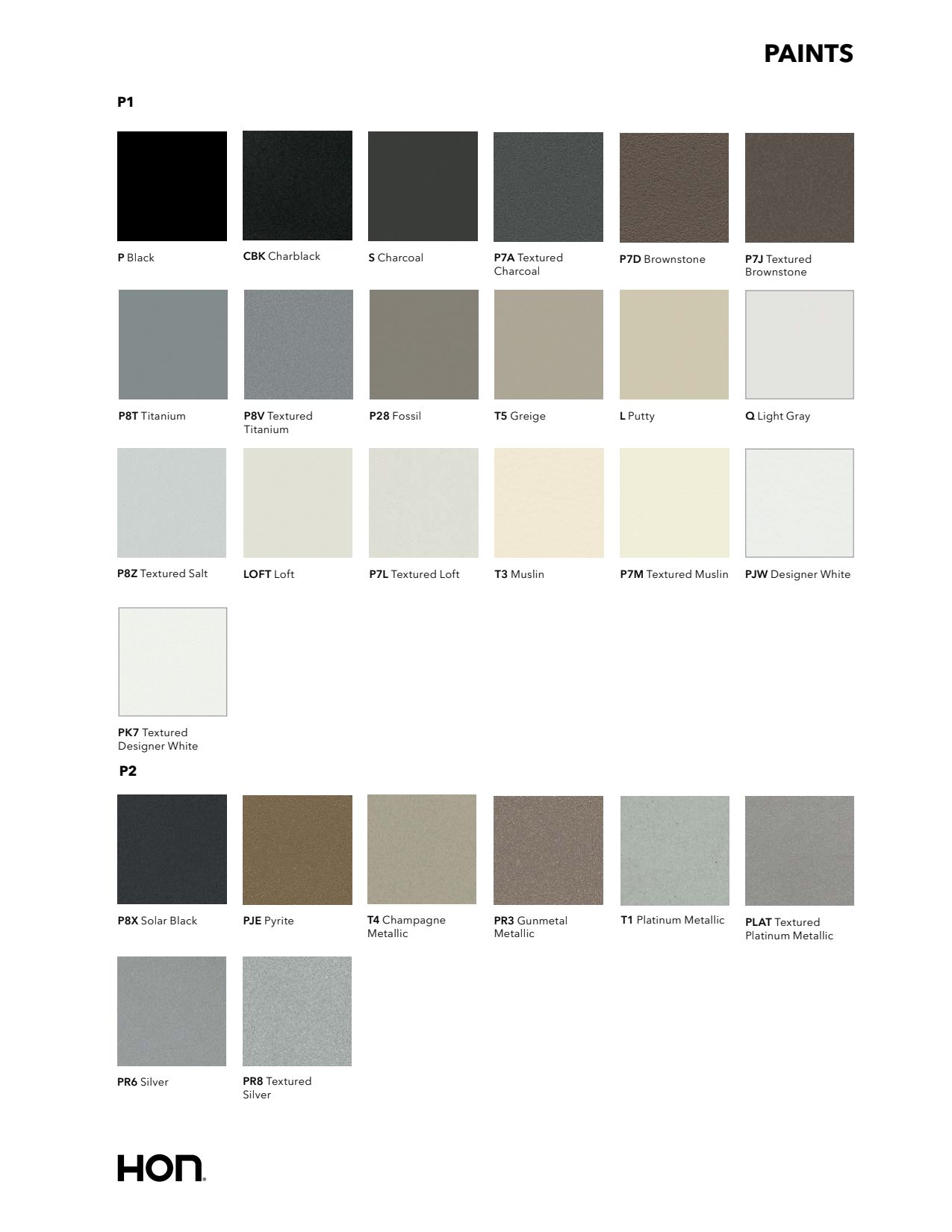 Silver | HON Office Furniture