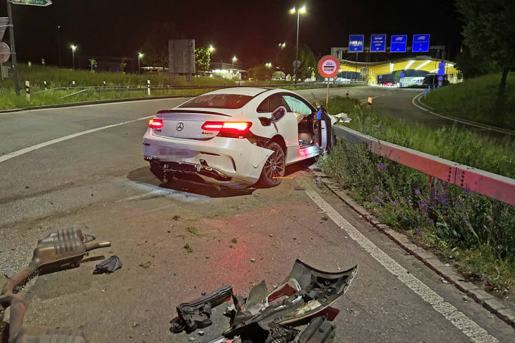 Kreuzlingen TG – Führerausweis auf Probe nach Unfall weg