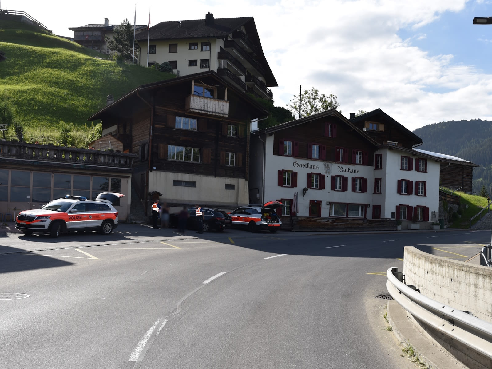 Unfall in St.Peter GR – Knabe auf Scooter von Auto erfasst