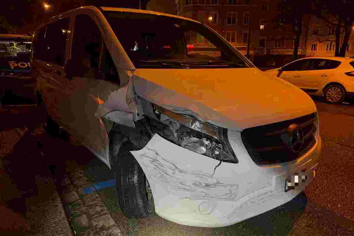 Basel - Unfall nach Ausweichmanöver