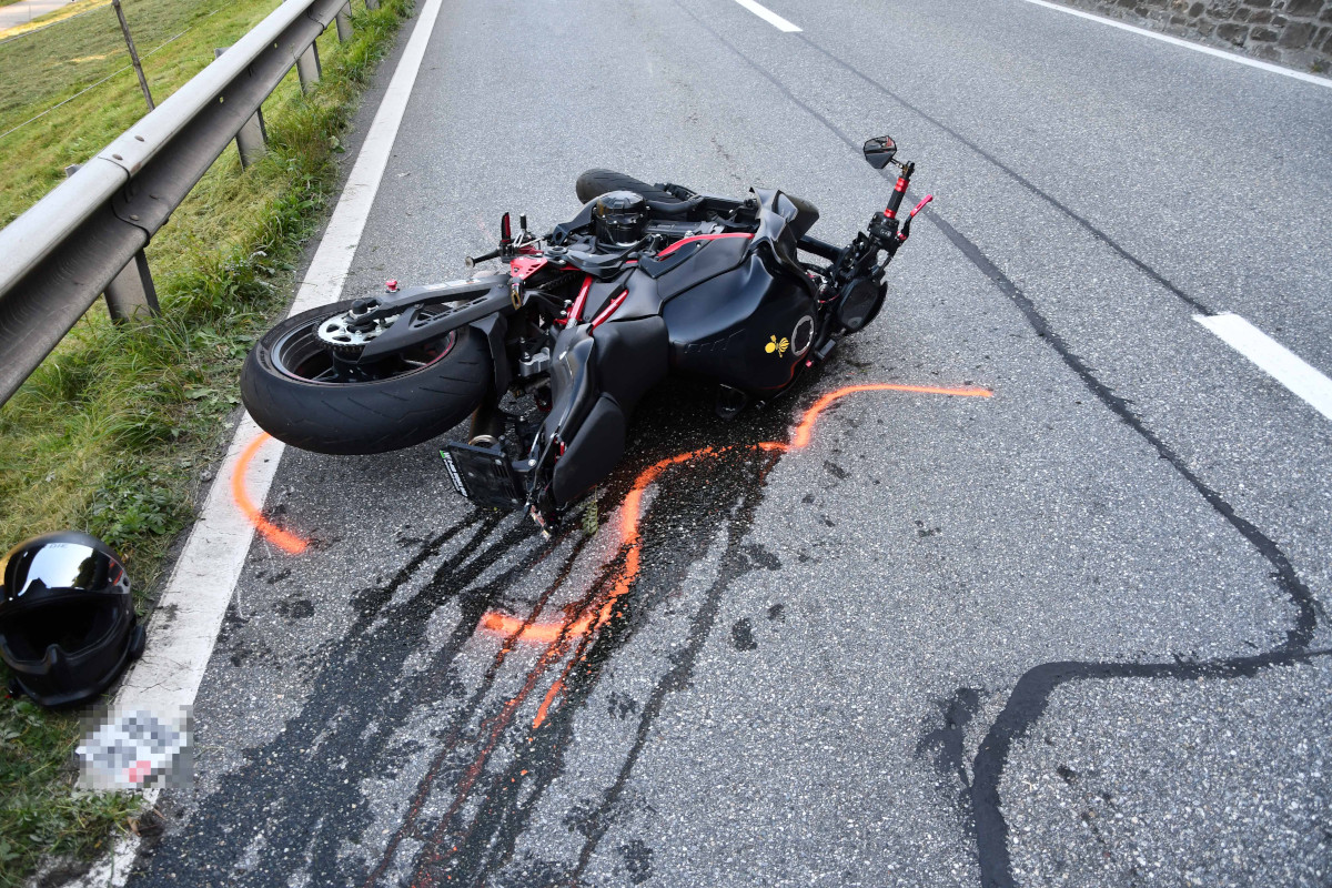 Chur GR – Töfffahrer bei Unfall verletzt
