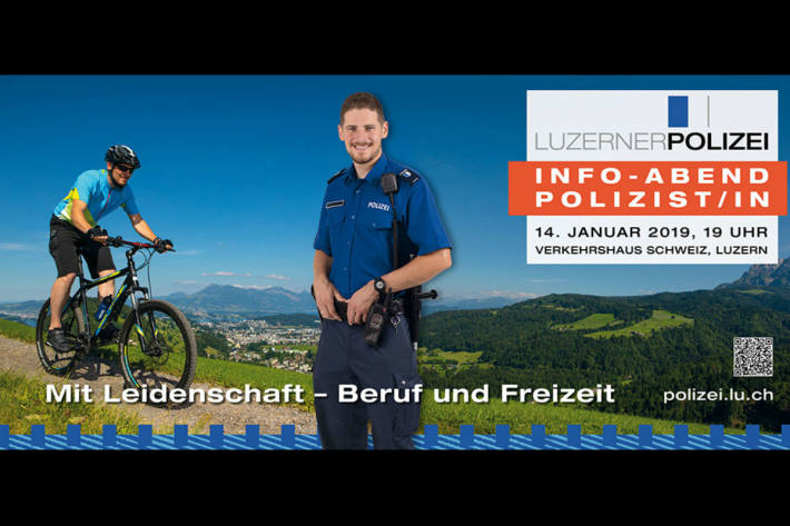 Luzern LU - Luzerner Polizei stellt Polizeiberuf vor