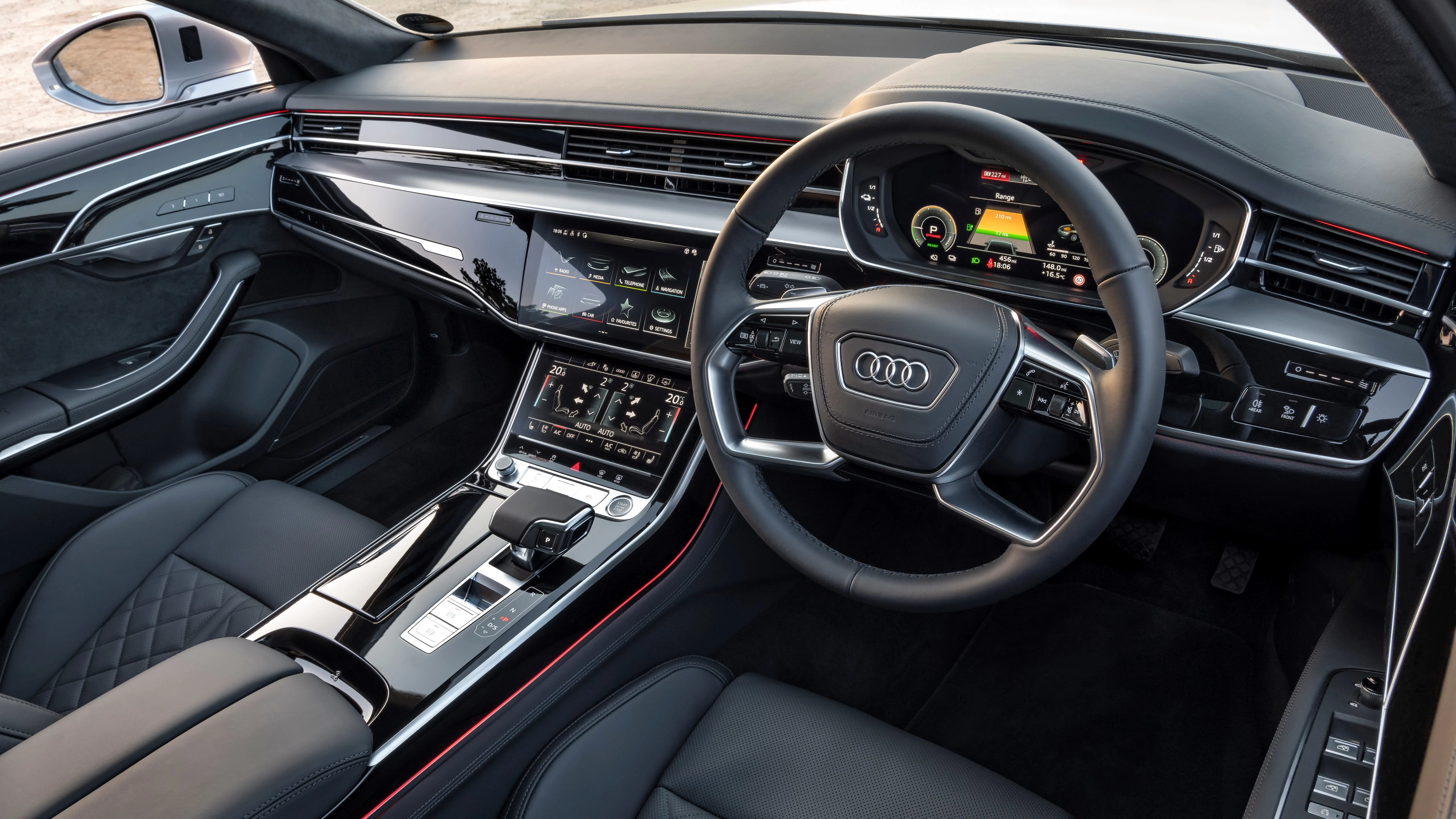 Audi A8 TFSI e Saloon 60 TFSI e Quattro S Line 4dr Tiptronic [Tech Pack ...