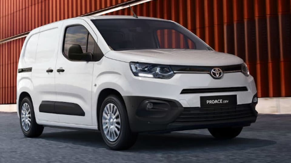 Toyota Proace City Small Van L2 1.5D 100 Icon Van Lease - Select Van ...