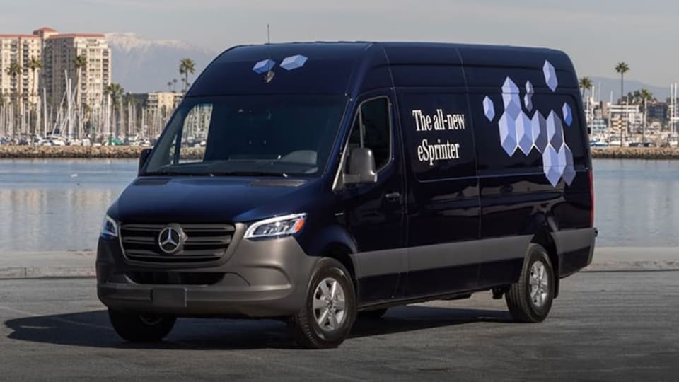 Mercedes eSprinter Large Van e 320 L3 RWD 150kW 81kWh Select Van Auto ...