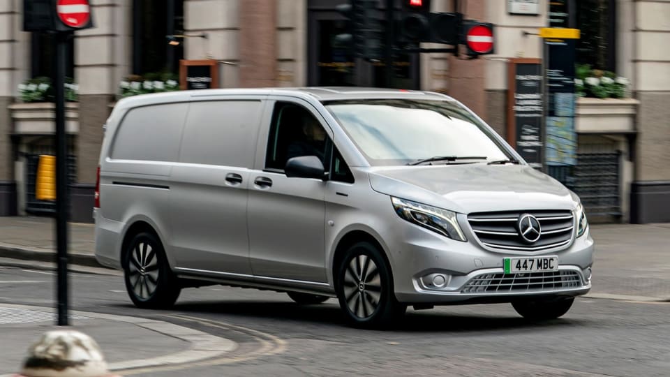 Mercedes eVito Small Van e L2 FWD 85kW 66kWh Progressive Van Auto Lease ...
