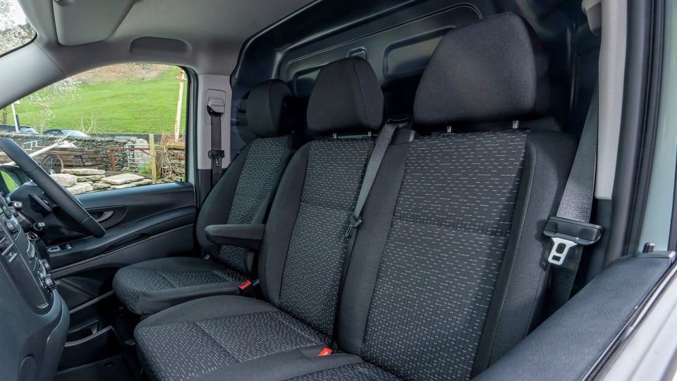 Mercedes eVito Small Van e L2 FWD 85kW 66kWh Progressive Van Auto Lease ...