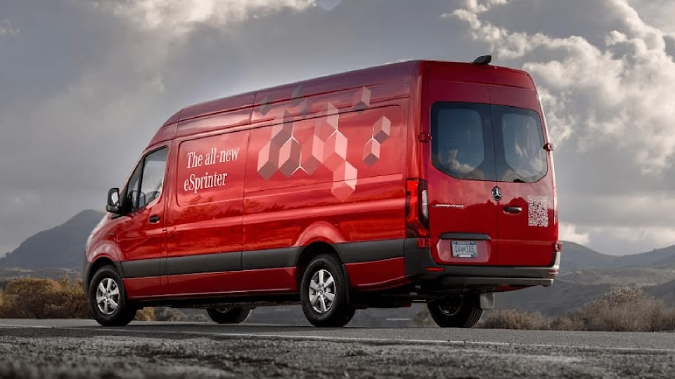 Mercedes eSprinter Large Van e 320 L3 RWD 150kW 81kWh Pro Van Auto ...