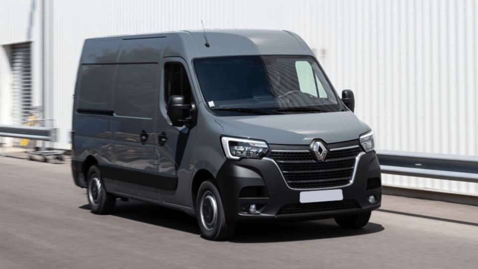 Renault Master Large Van LWB FWD LM35 Blue dCi 150 Advance Medium Roof ...