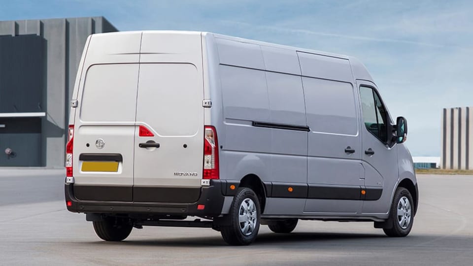 Vauxhall Movano Large Van 3500 HEAVY L4 FWD 2.2 Turbo D 140 H2 Van Prime Lease - Select Van Leasing