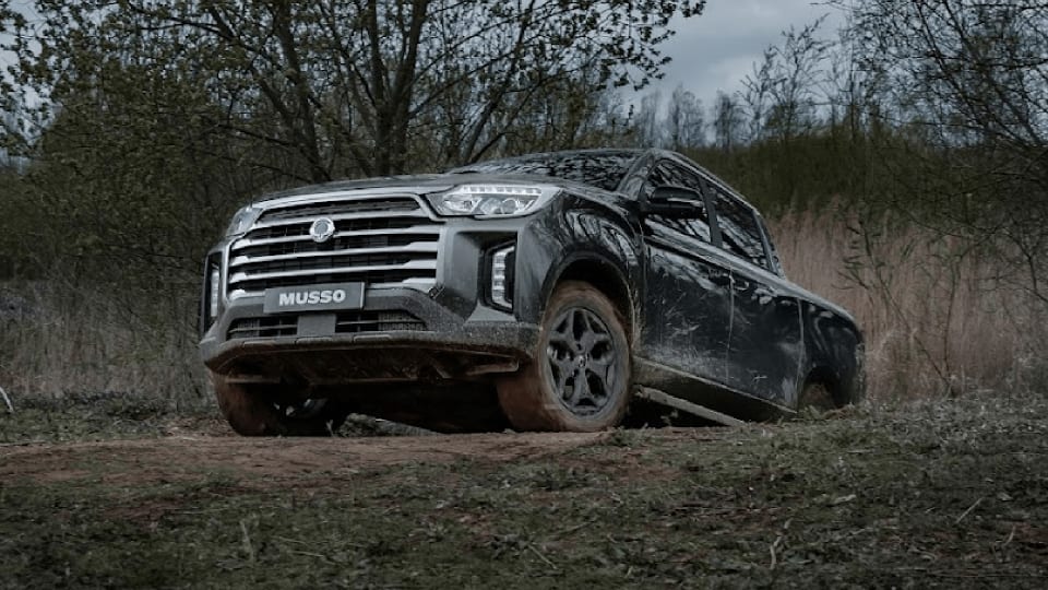 KGM Musso Pick Up 2.2 Double Cab Pick Up EX Lease - Select Car Leasing