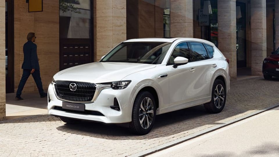 Mazda CX-60 SUV 3.3d 254 Takumi 5dr Auto AWD [Conveni/Pan roof] Lease ...