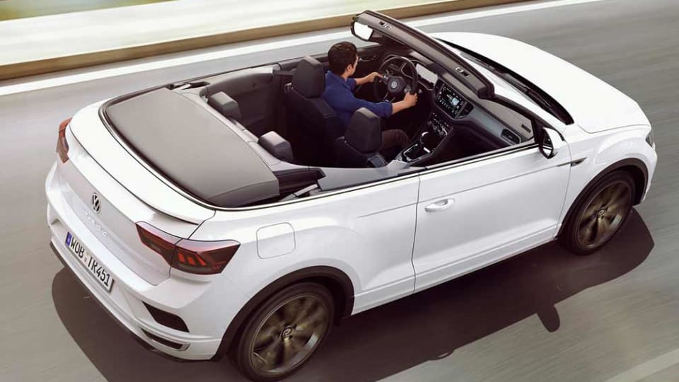 Volkswagen T-Roc Convertible 1.0 TSI 115 Style 2dr Lease - Select Car ...