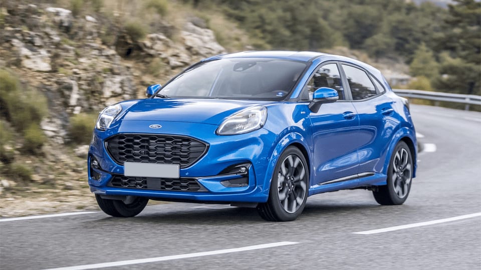 Ford Puma Hatchback 1.0 EcoBoost Hybrid mHEV 155 ST-Line X 5dr Lease - Select Car Leasing