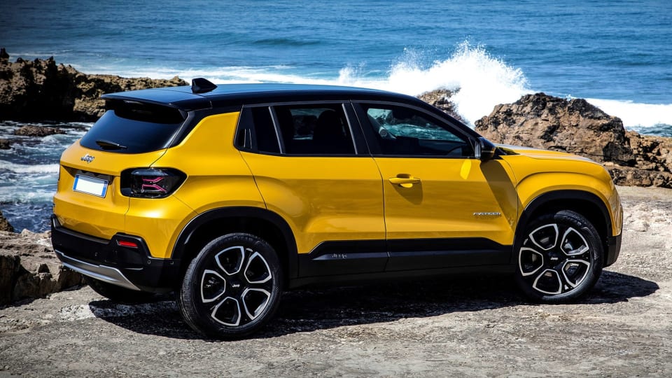 Jeep Avenger SUV 1.2 e-Hybrid Altitude 5dr DCT Lease - Select Car Leasing