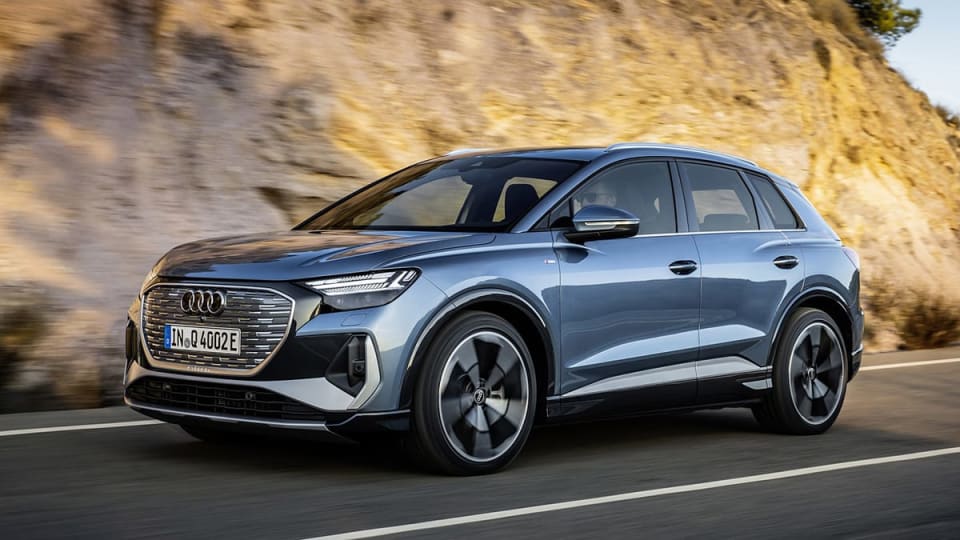 Audi Q4 e-tron SUV 210kW 45 82kWh Sport 5dr Auto [Leather] Lease ...